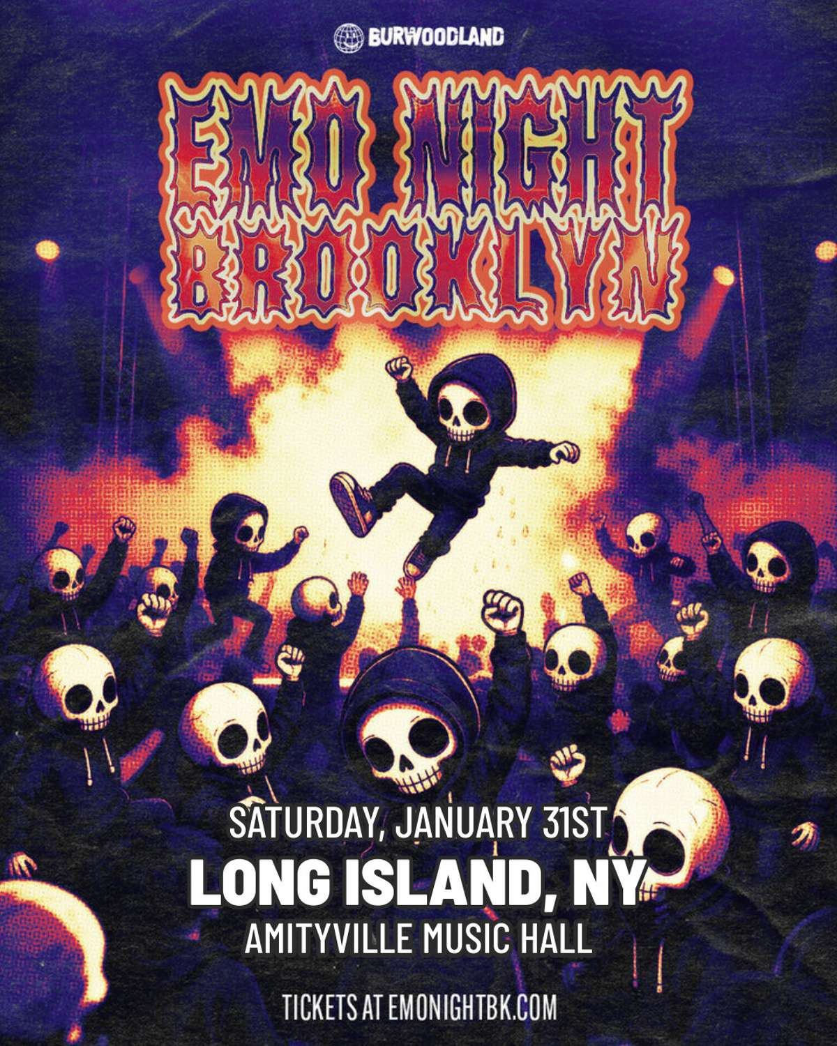 Emo Night Brooklyn - 21+ - Amityville Music Hall
